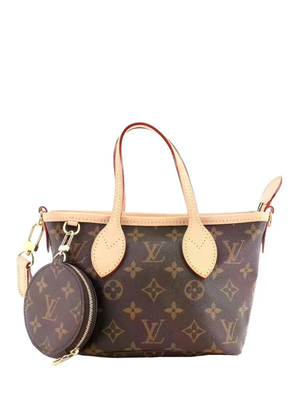 LOUIS VUITTON Neverfull Nm Monogram Canvas Bb Tote Bag - Brown