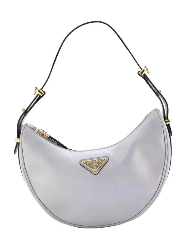 Prada Arque Half Moon Small Hobo Bag - Blue