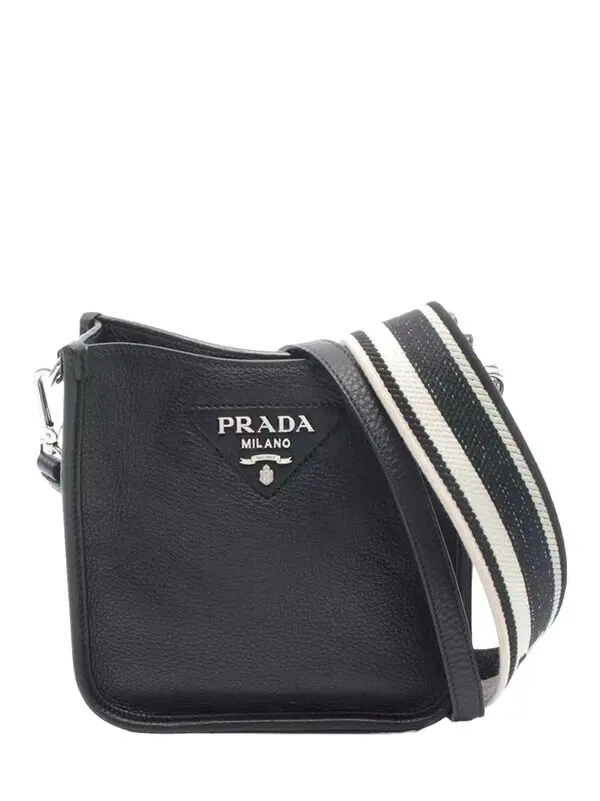 Prada Vittelo Daino Crossbody Bag 2010-2025 - Black