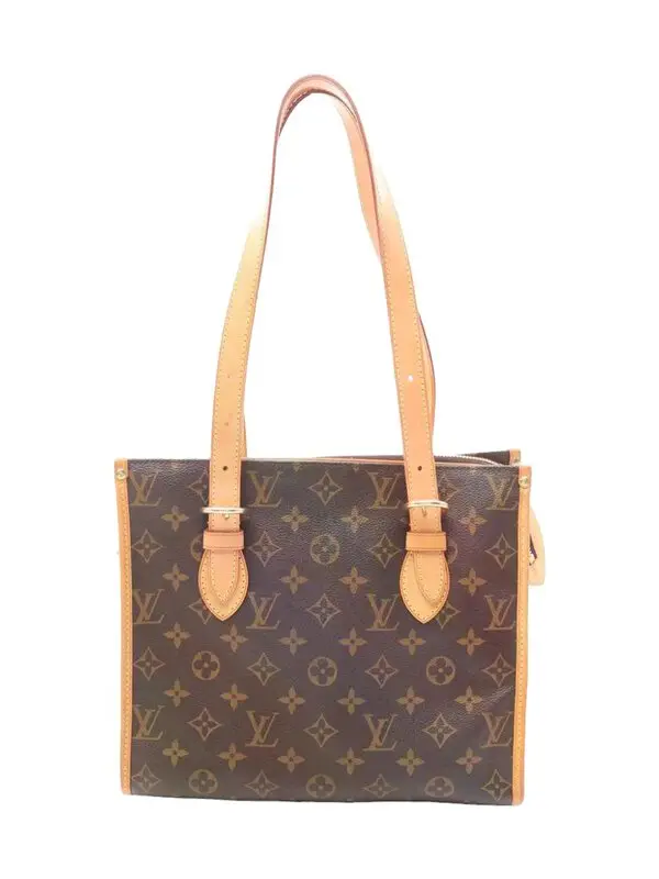 LOUIS VUITTON 2007 Monogram Popincourt Haut Shoulder Bag - Brown