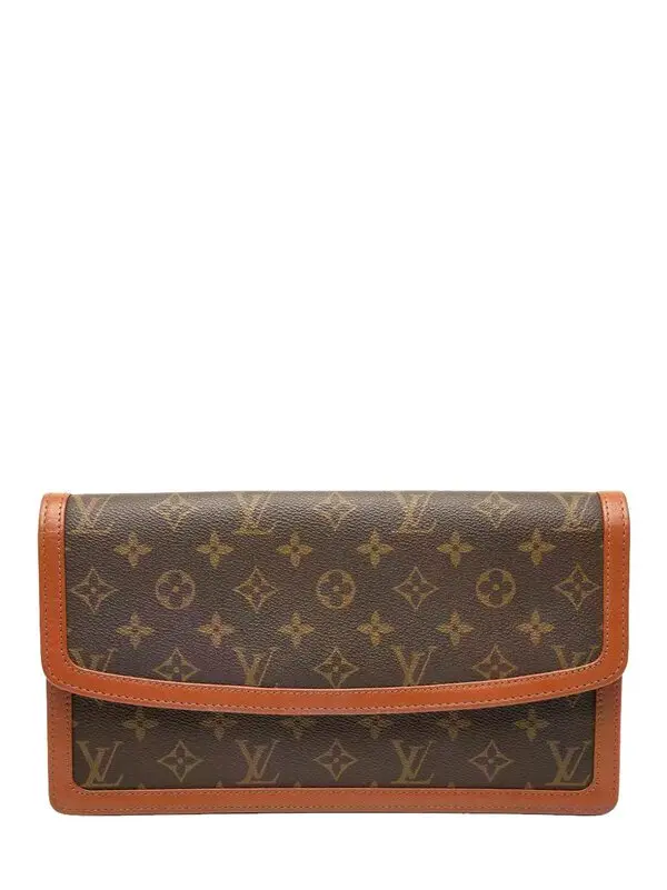 LOUIS VUITTON 1988 Monogram Pochette Dame Gm - Brown