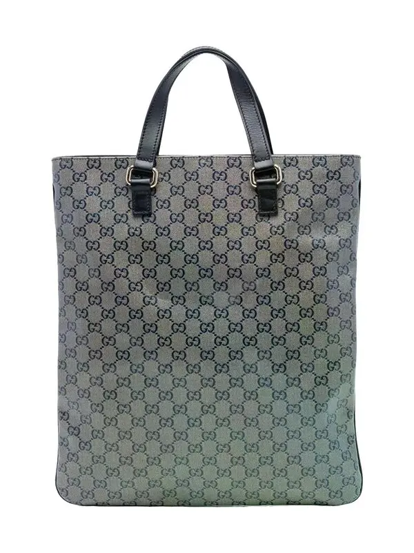 Gucci Gg Crystal Tote Bag - Grey
