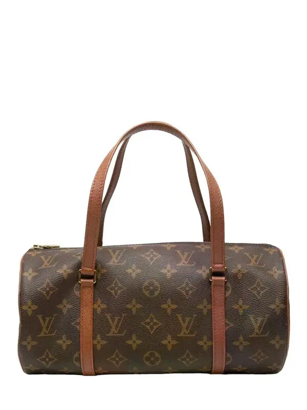 LOUIS VUITTON 1996 Monogram Papillon 30 Handbag - Brown