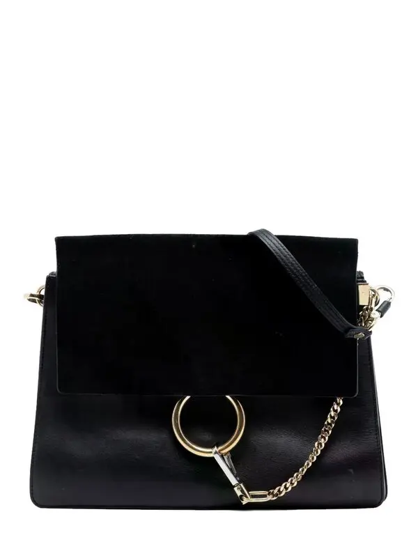 Chloé 2017 Medium Faye Crossbody Bag - Black