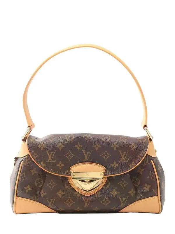 LOUIS VUITTON 2007 Monogram Beverly Mm Shoulder Bag - Brown