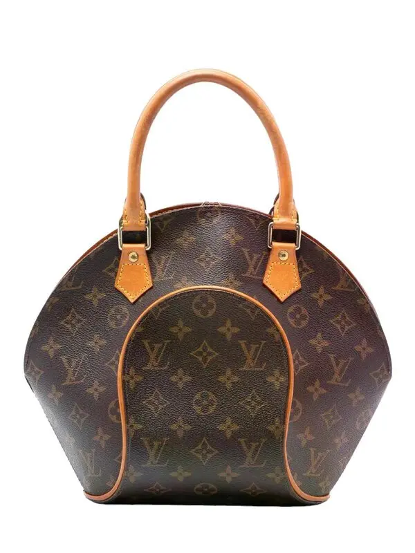 LOUIS VUITTON 2000 Monogram Ellipse Pm Handbag - Brown