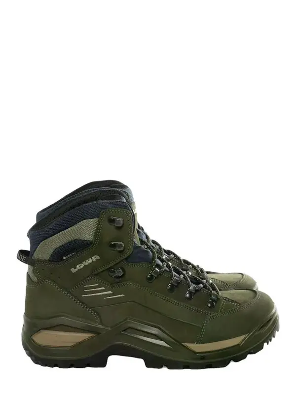 Lowa Logo Hiking Boots - Green