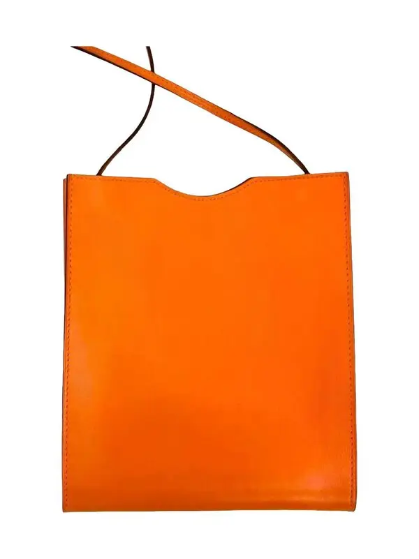 Hermès Box Calf Onimaitou Pochette - Orange