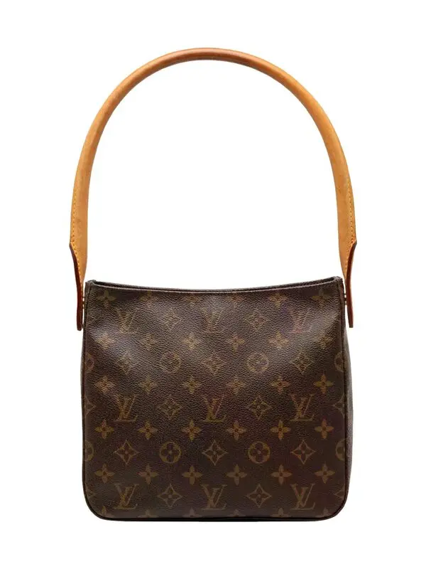 LOUIS VUITTON 2001 Monogram Looping Mm - Brown