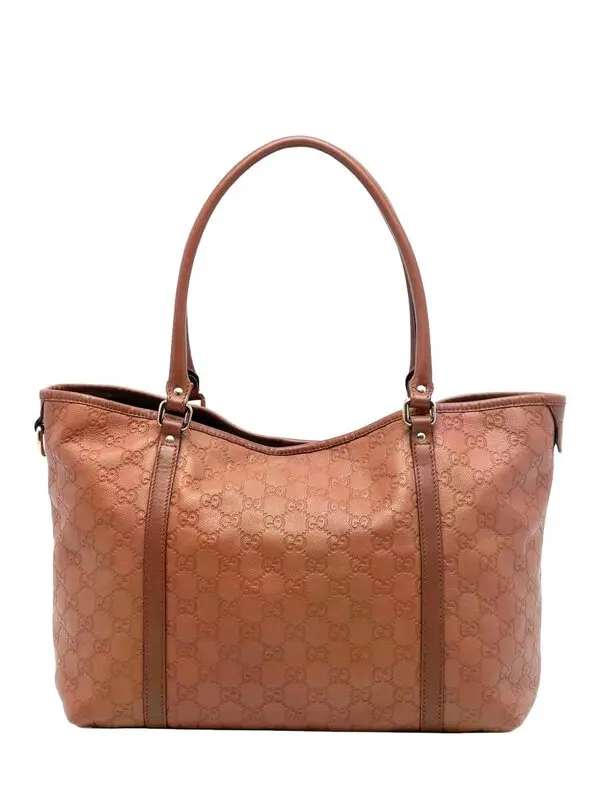 Gucci Medium Sima Joy Tote Bag - Brown