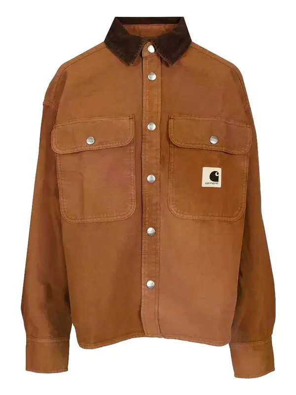 Carhartt Work In Progress Prescott Buttoned Overshirt - Brown