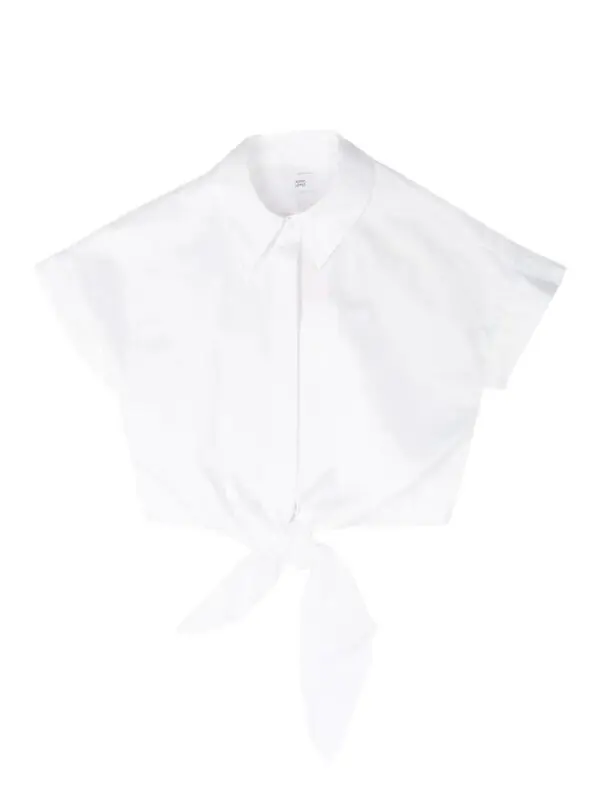 Adam Lippes Tie-detailed Top - White