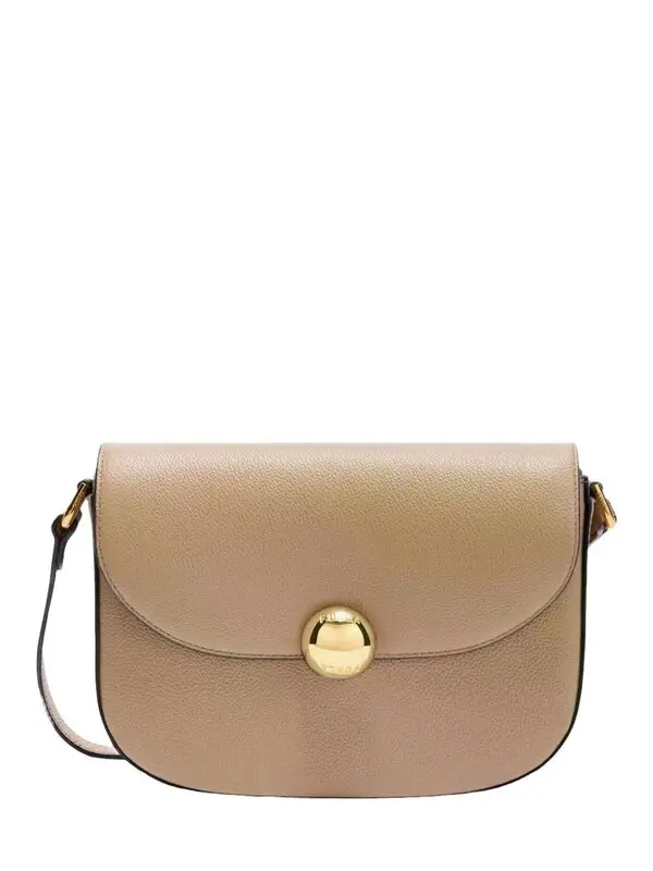 Furla Moonlight S Leather Shoulder Bag - Neutrals