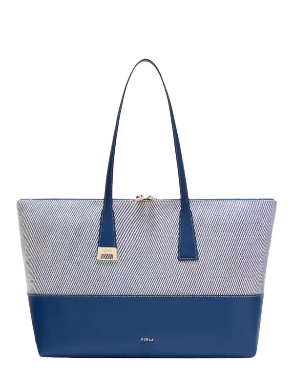 Furla Olivia Large Tote Bag - Blue