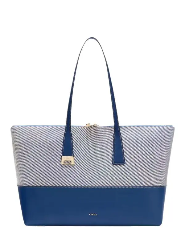 Furla Olivia Large Tote Bag - Blue
