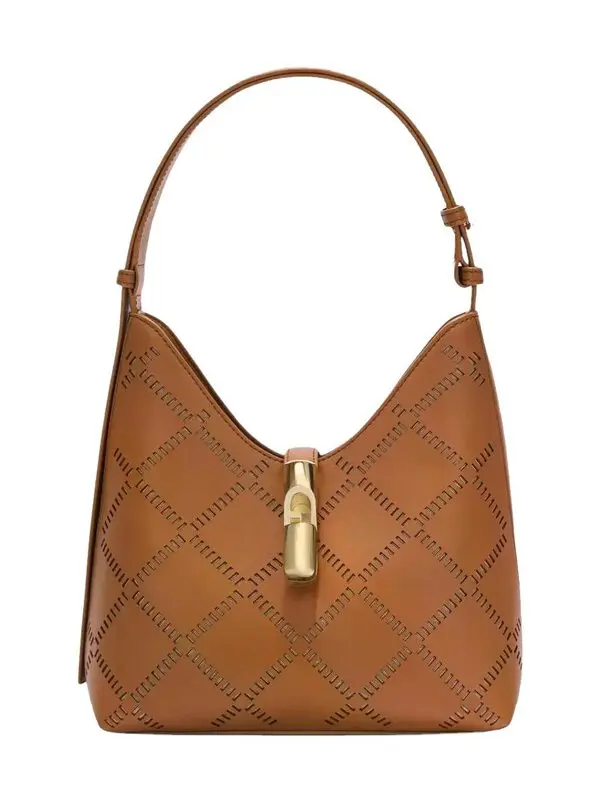 Furla Small Goccia Shoulder Bag - Brown