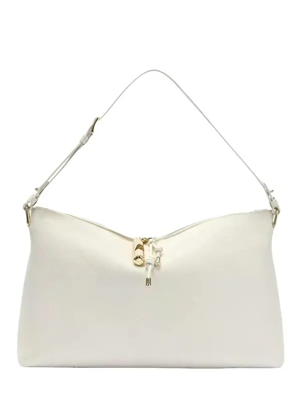 Furla Debby Large Shoulder Bag - White