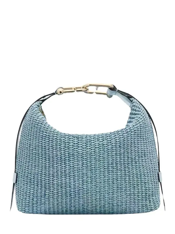 Furla Tonie Woven Shoulder Bag - Blue