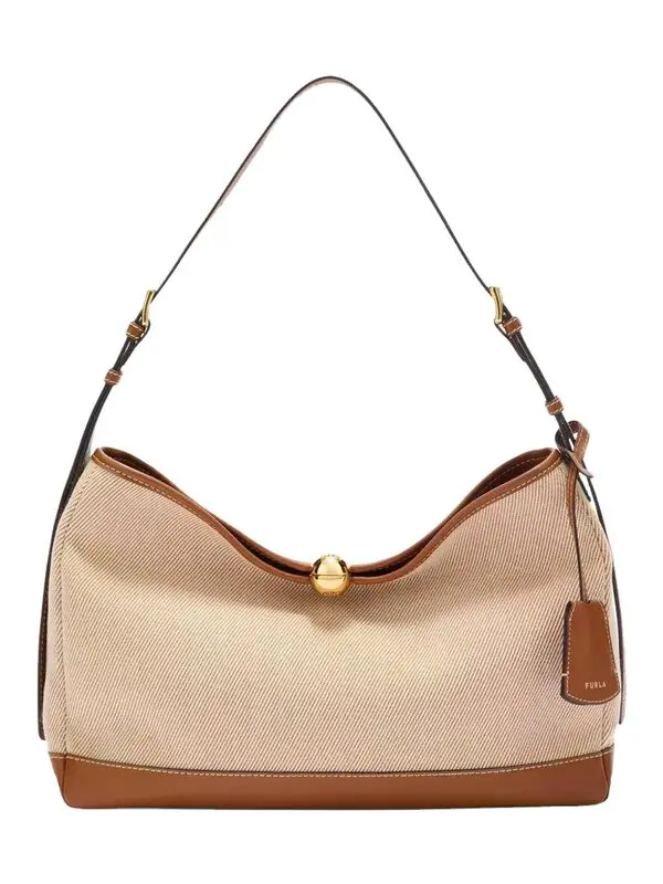 Furla Sfera Soft Shoulder Bag - Neutrals