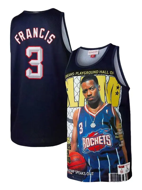 Mitchell & Ness Steve Francis Tank Top - Blue
