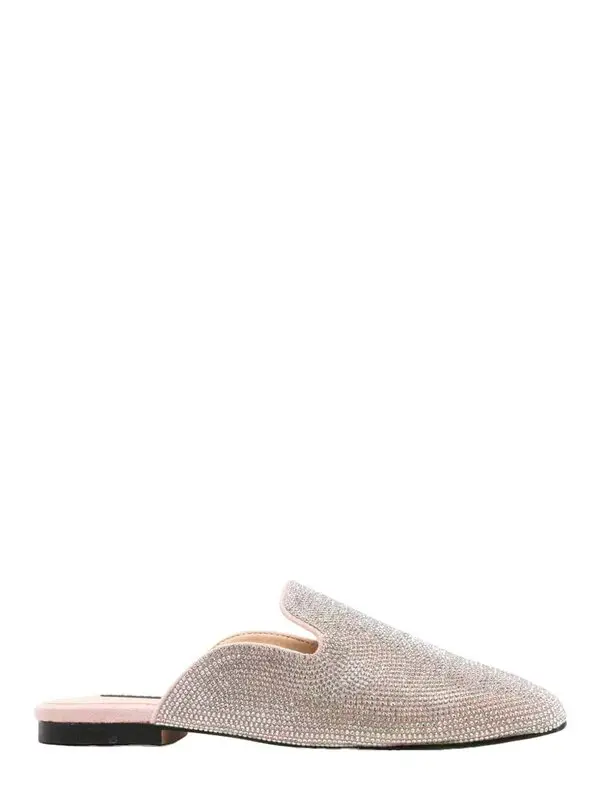 TWENTY FOURHAITCH Aukena Embellished Mules - Pink