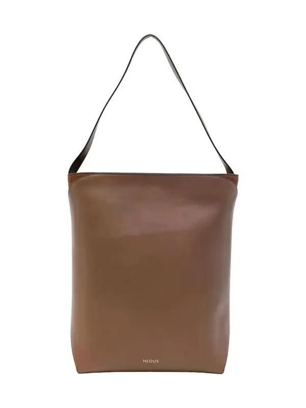 NEOUS Tote Bag With Detachable Pouch - Brown