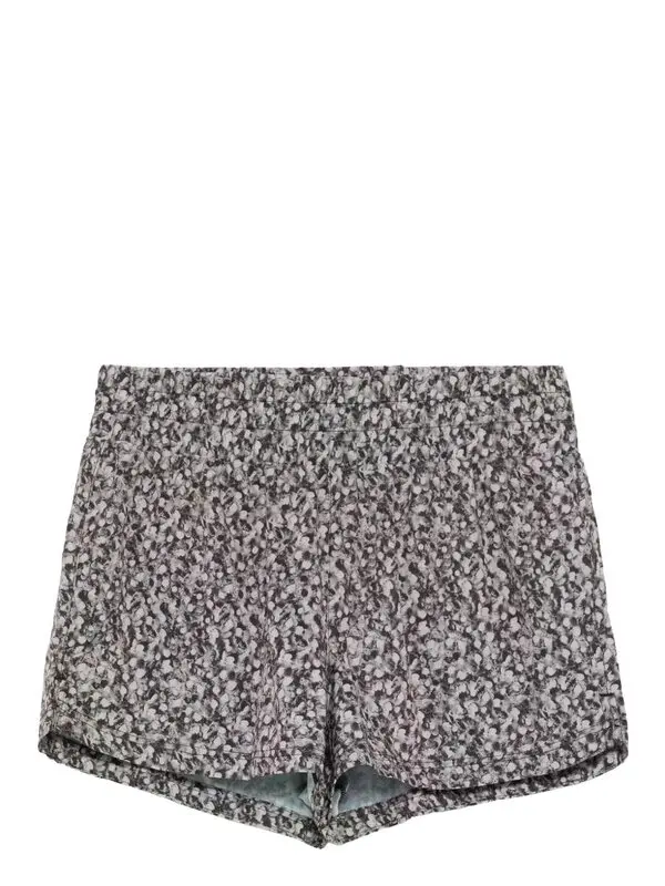 Varley Floral Running Shorts - Black