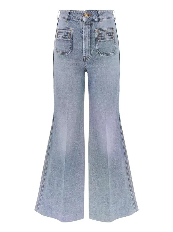 Zimmermann Flared Jeans - Blue