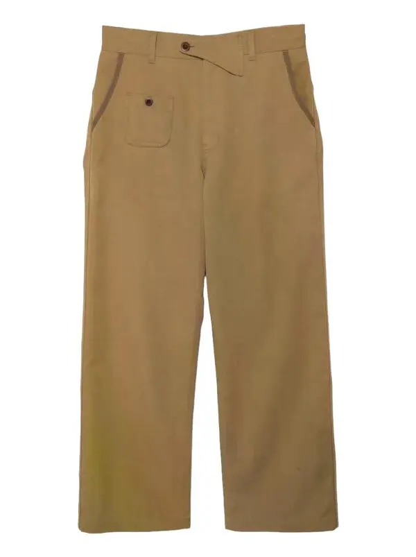 Junya Watanabe Patch Pocket Trousers - Neutrals
