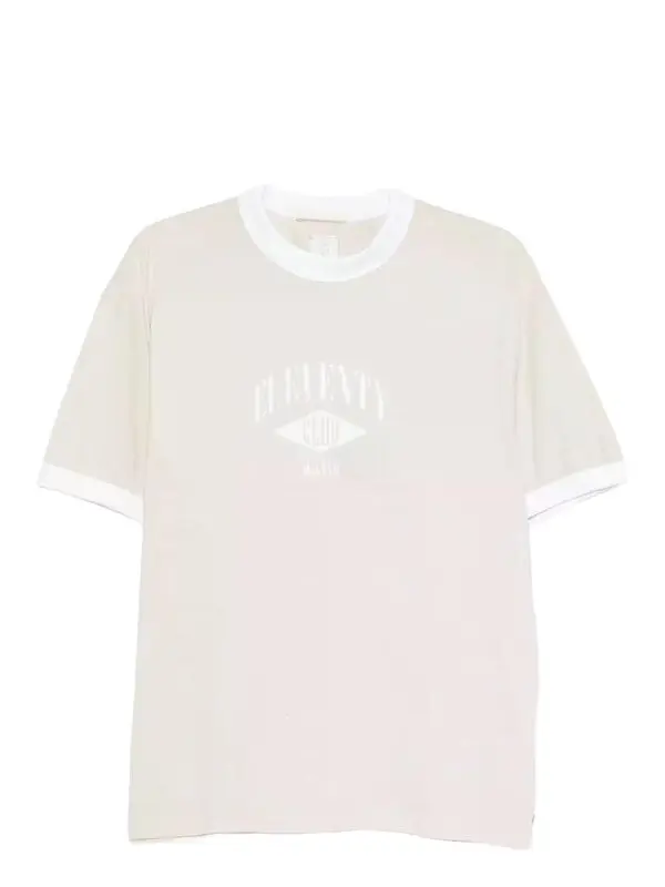 Eleventy Logo T-shirt - Neutrals