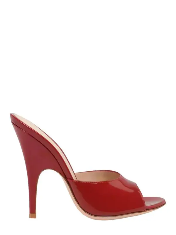 GIANVITO ROSSI Sofia Mules - Red