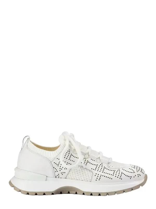 DOUCAL'S Open-work Sneakers - White