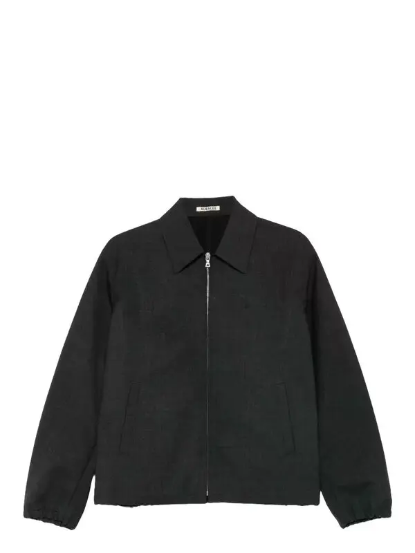 Auralee Zip-up Jacket - Grey