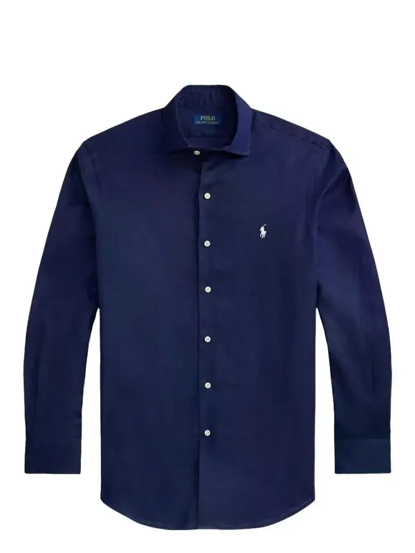 Polo Ralph Lauren Button Linen Shirt - Blue