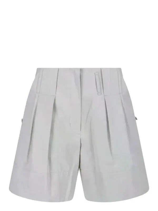 LOW CLASSIC Pleated Shorts - Grey