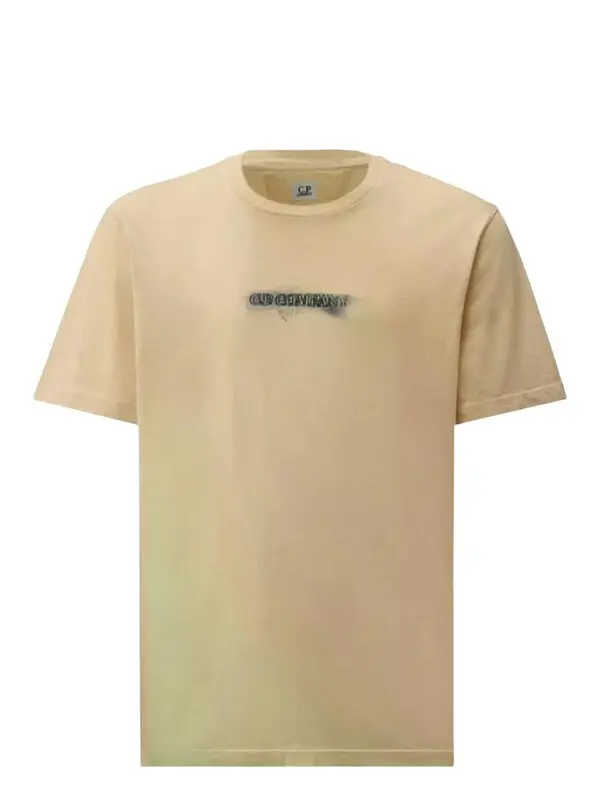 C.P. COMPANY Logo T-shirt - Neutrals