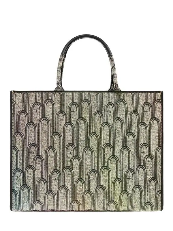Furla Patterned Tote Bag - Neutrals