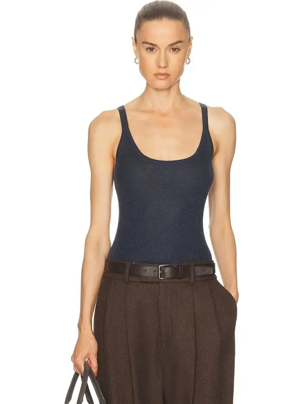 Gabriela Hearst Cinxia Tank Top - Denim