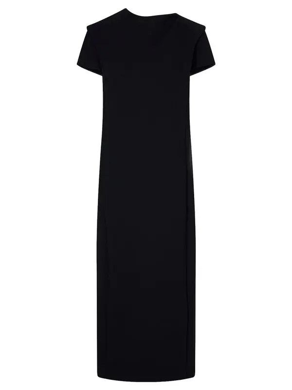 Khaite Iryl Open-back Maxi Dress - Black