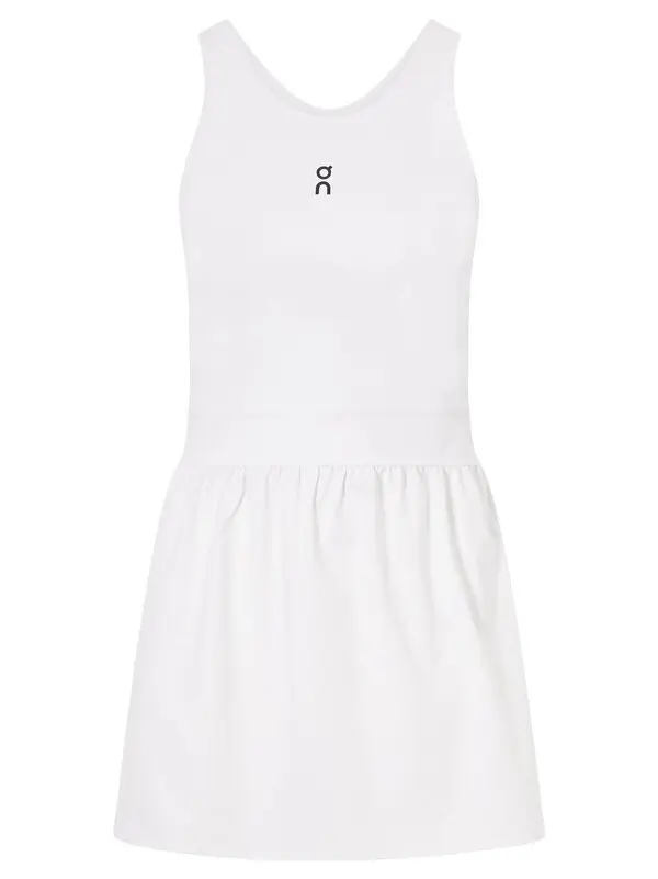 On Performance Recycled Stretch Tennis Dress - White