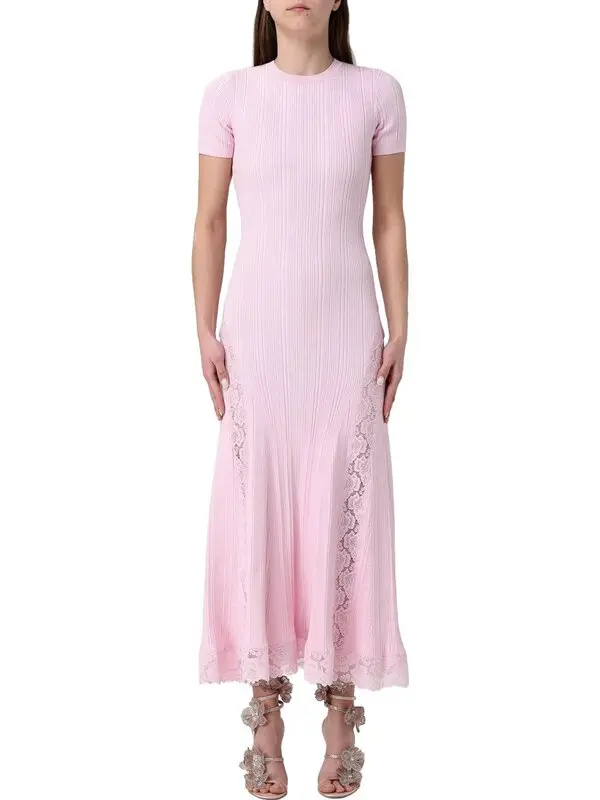 SELF-PORTRAIT Midi Dress - Pink