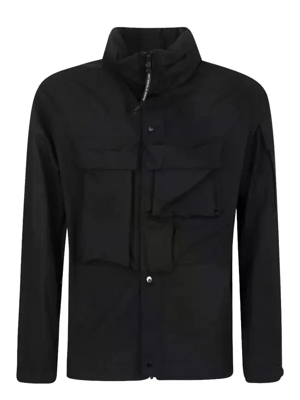C.P. COMPANY Metropolis Series Hyst Foldable Hood Jacket - Black