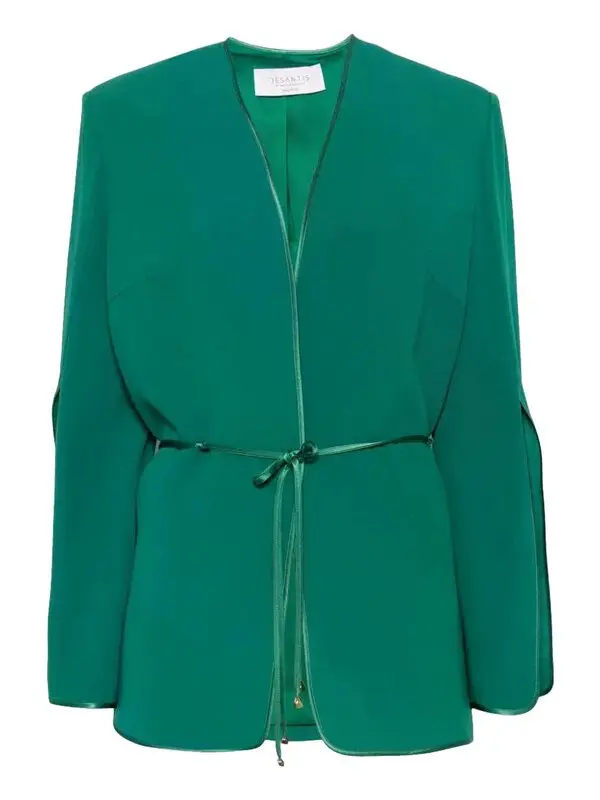 DE SANTIS Split Sleeve Jacket - Green