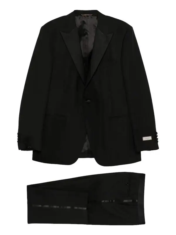 Canali Tuxedo Jumpsuit - Black
