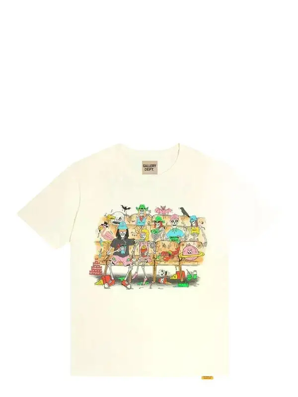 GALLERY DEPT. Skeleton Beach Theatre T-shirt - Neutrals
