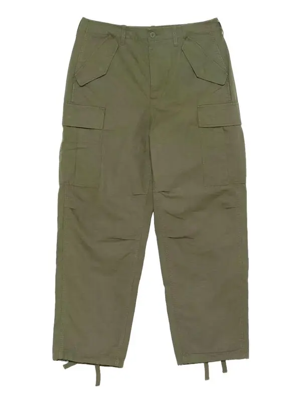 StÜssy Cotton Cargo Pants - Green