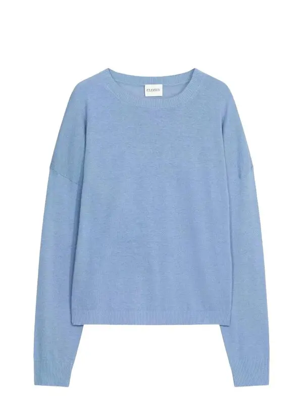 Closed Crew Neck Sweatshirt - Blue