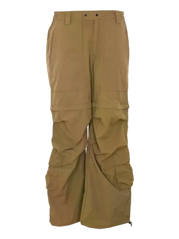JG1 Multiple-pocket Cargo Trousers - Brown