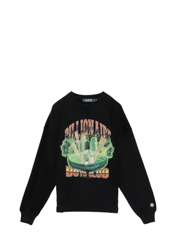 BILLIONAIRE BOYS CLUB Stadium Oversized Sweatshirt - Black