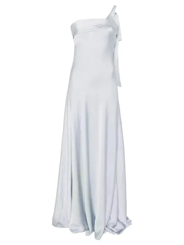 ELEH One-shoulder Maxi Dress - Blue